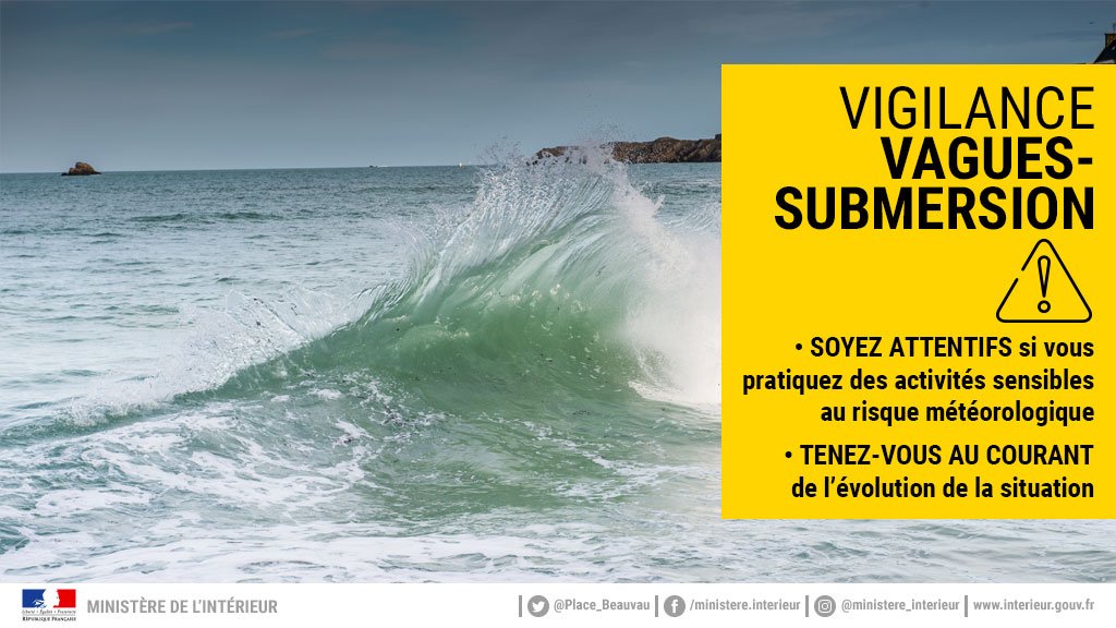 Alerte météo – Vigilance Vague-Submersion – Ville de Lucciana : Site ...